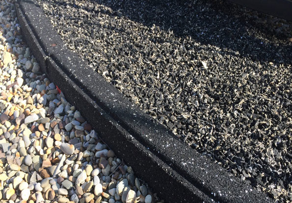 72″ Bendable Border Safety Surfacing | Rubber Playground Border