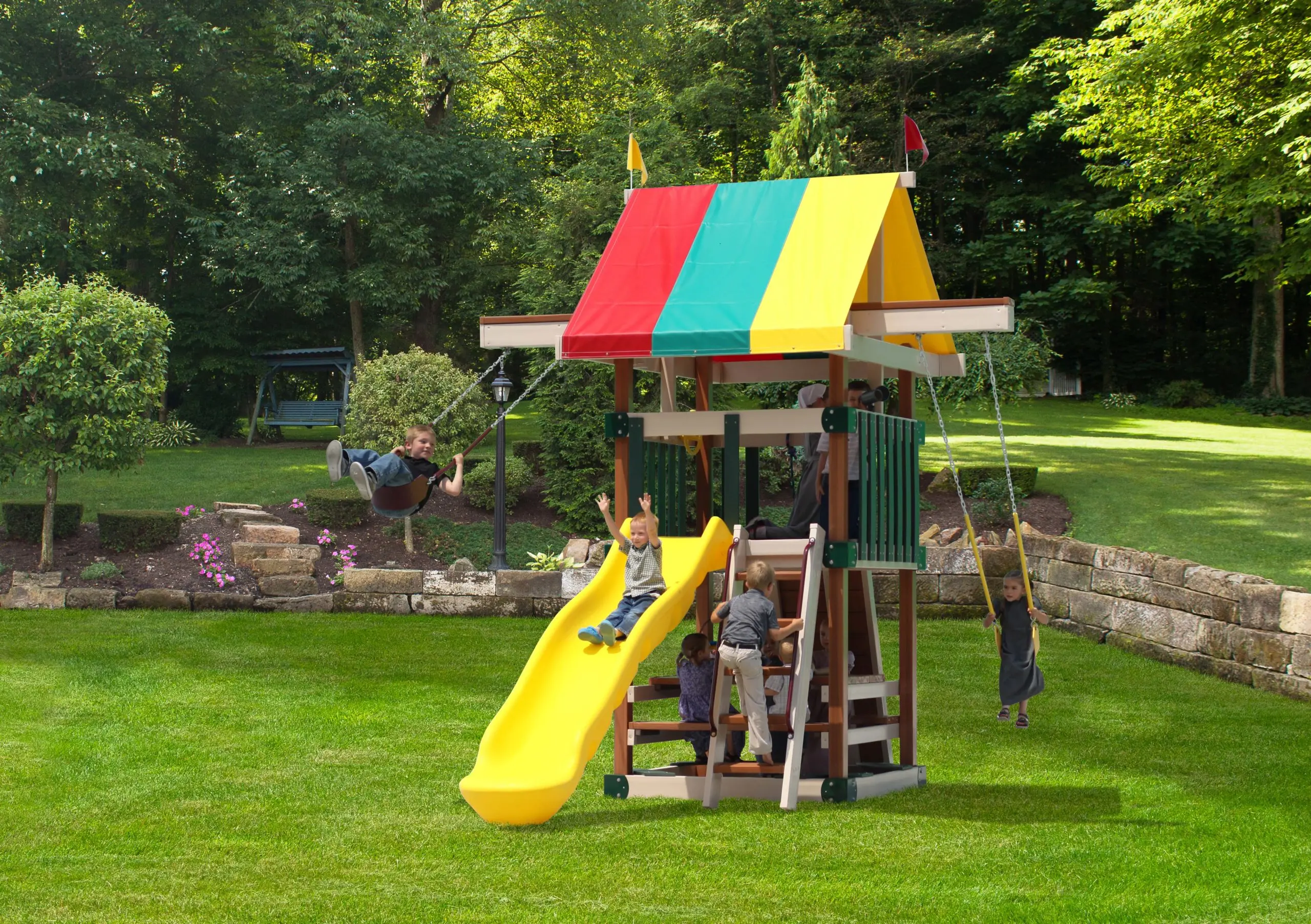 What To Put Under Playset - Kids World Play Systems